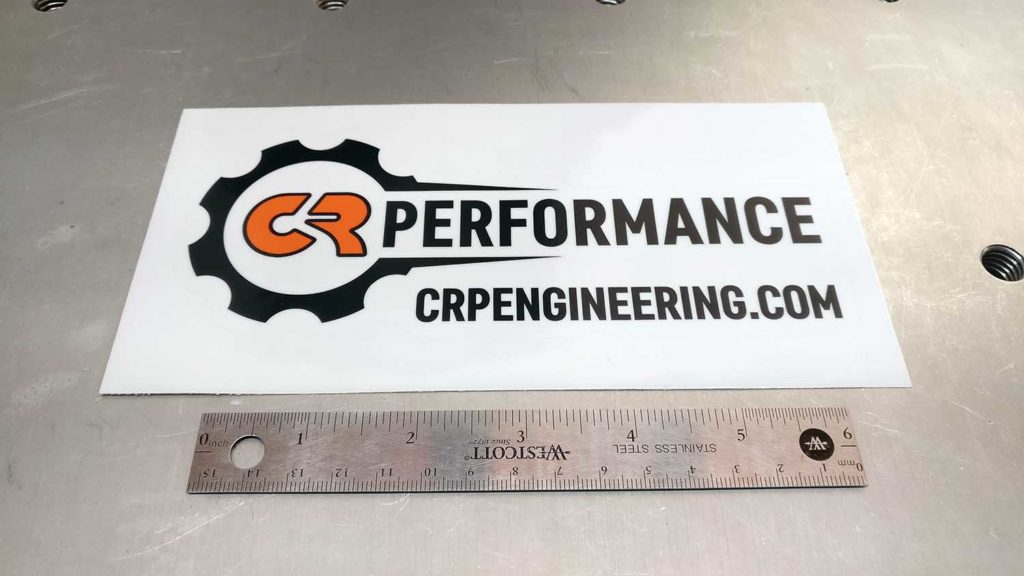 CR Performance Window Sticker – CR Performance Engineering Inc.