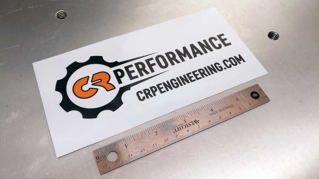 CR Performance Window Sticker – CR Performance Engineering Inc.