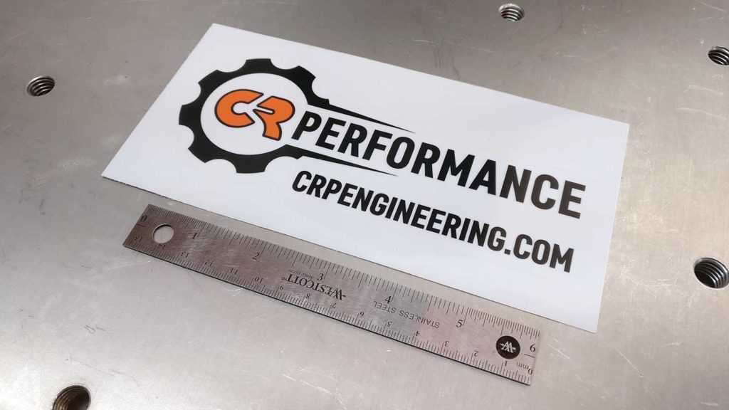 CR Performance Window Sticker – CR Performance Engineering Inc.