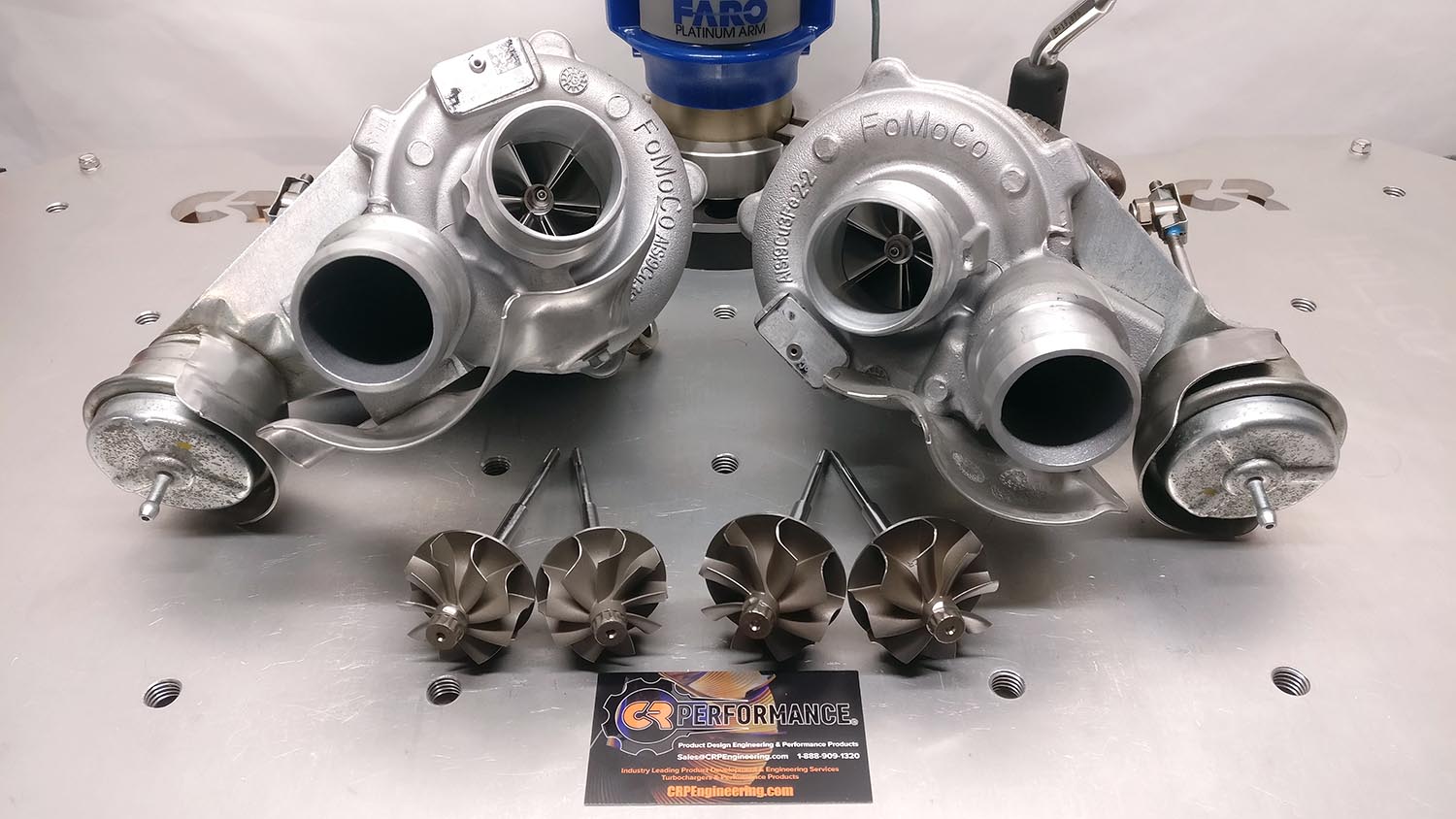 New CRP 3.5L Stage 5 Turbo Upgrade with High flow CR Turbines – CR ...