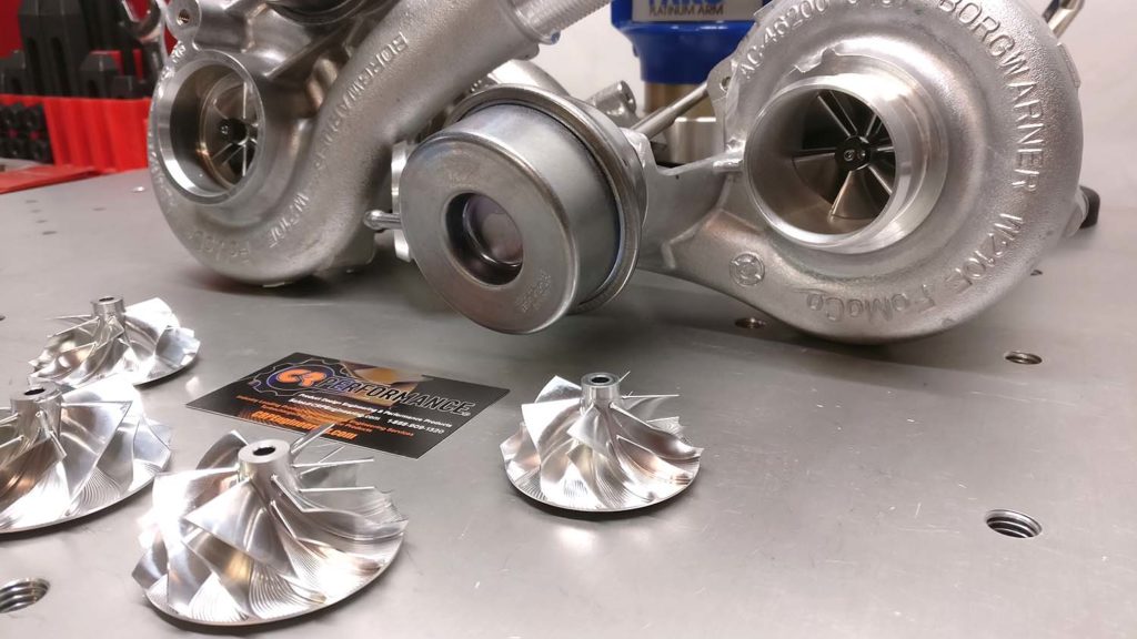 2020-2024 Ford Explorer ST 3.0L Stage 5 46/50mm CR 8 Blade Turbine ...