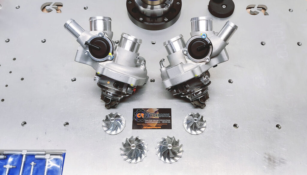 2011-2012 F-150 3.5L EcoBoost Stage 3 42mm Upgrade Turbo Super Core Set ...