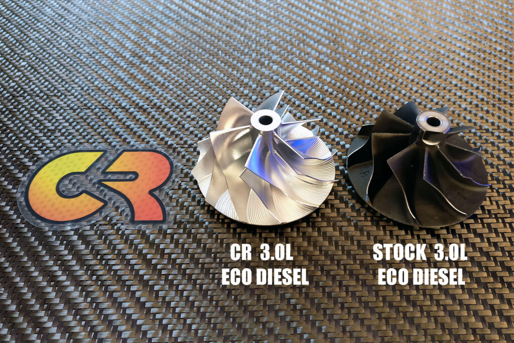 3.0L EcoDiesel Turbo Upgrade Billet Wheel – Ram & Jeep – CR Performance ...